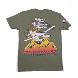 Lake & Air - Fire Boss Formation Kids Tee